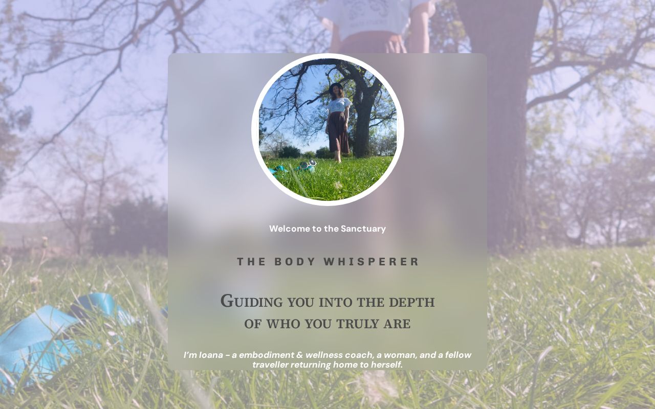 The Body Whisperer